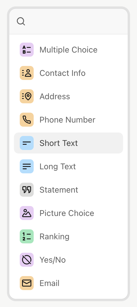 My first form – Help Center